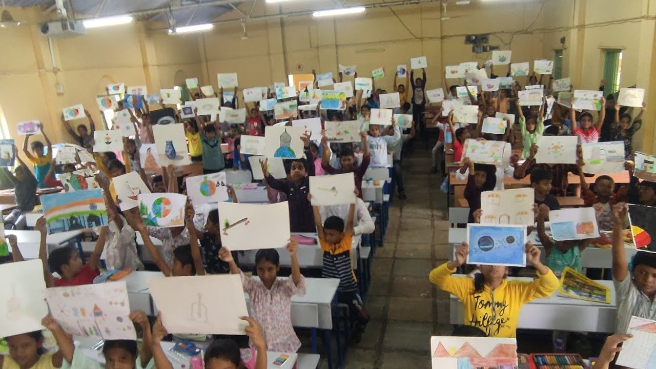 Drawing competition - std 1st to 10th And Thumb print activity - std ...