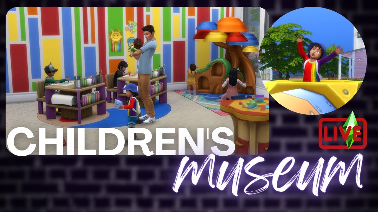 Building a Children's Museum in San Sequoia, Part One - Sims 4 - YouTube
