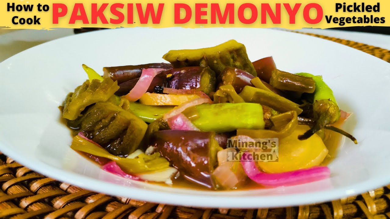 PAKSING DEMONYO | Pickled Vegetables | Paksiw Demonyo | Kapampangan ...