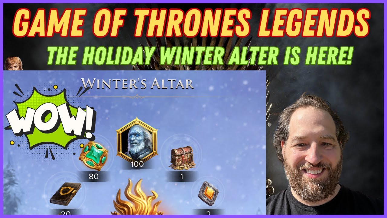 WOW THE HOLIDAY RED GOD ALTAR IS HERE! NIGHTKING AND WARDEN 🥳| Game Of ...