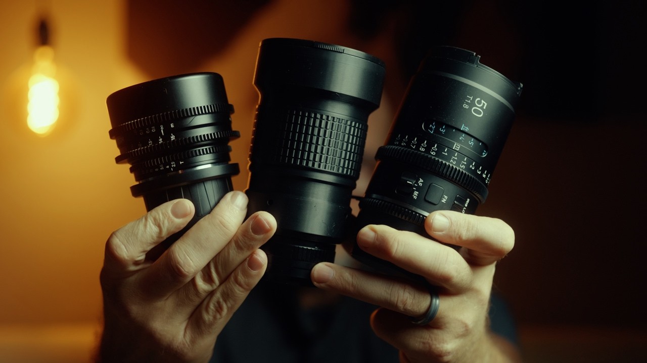 I Tried 3 Crazy Lenses - YouTube