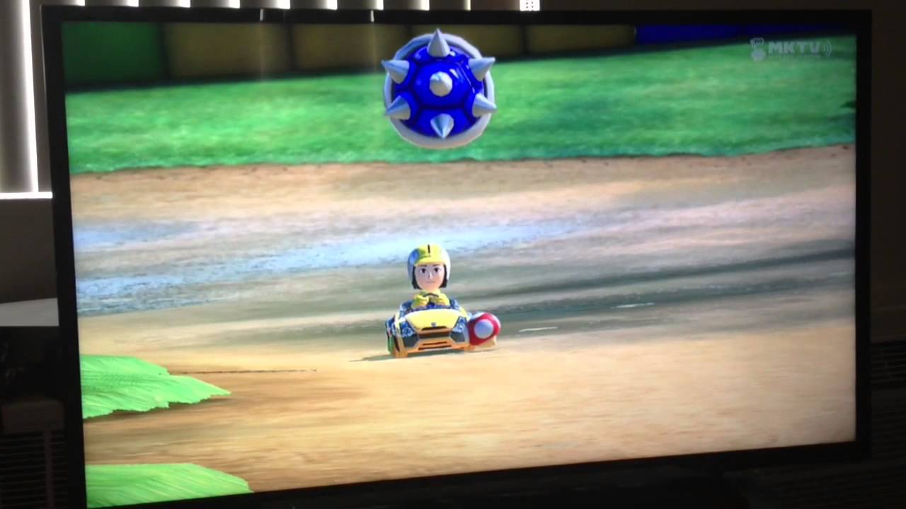 Mario Kart 8 Como esquivar el caparazon Azul. Dodge the Blue Shell ...