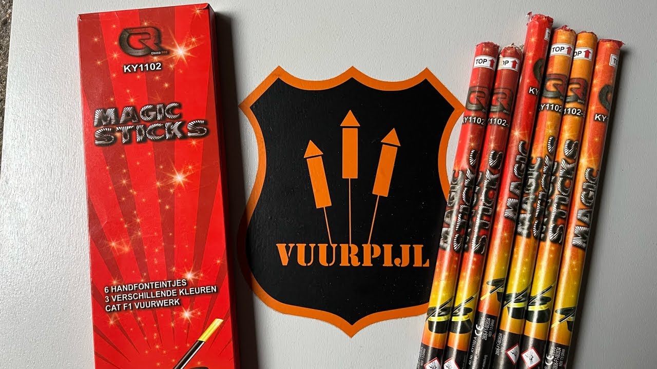 Magic Sticks - China Red - YouTube