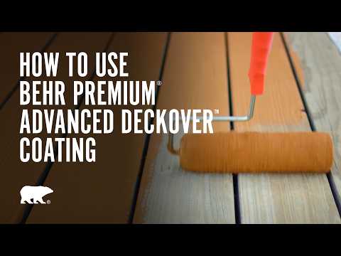 BEHR PREMIUM® ADVANCED DECKOVER™ Beschichtung – Projektinspiration & Anleitungsvideo
