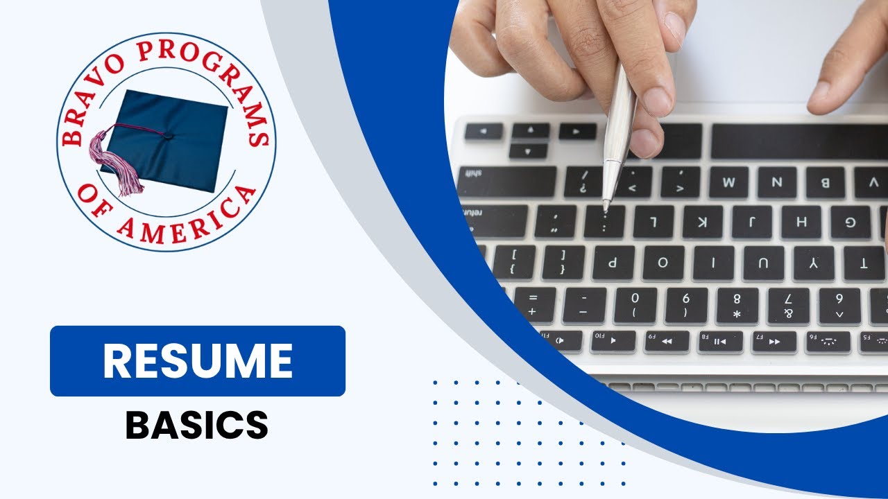Resume Basics from Bravo Programs of America - YouTube