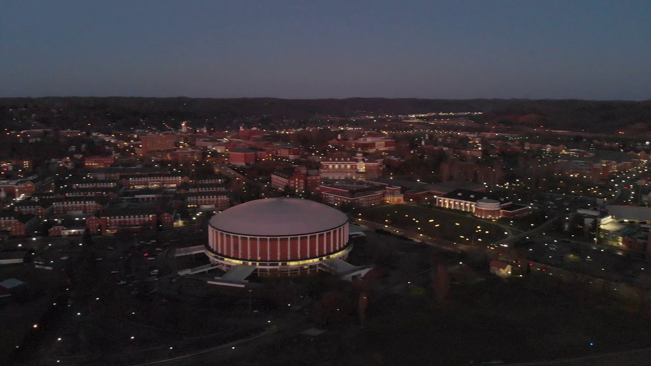 Ohio University at Night - YouTube