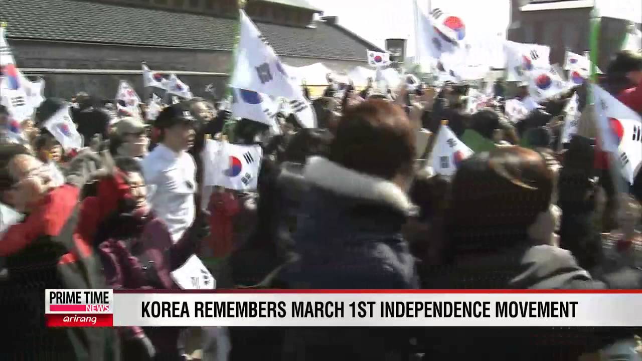 Koreans Remember March 1st Independence Movement - YouTube