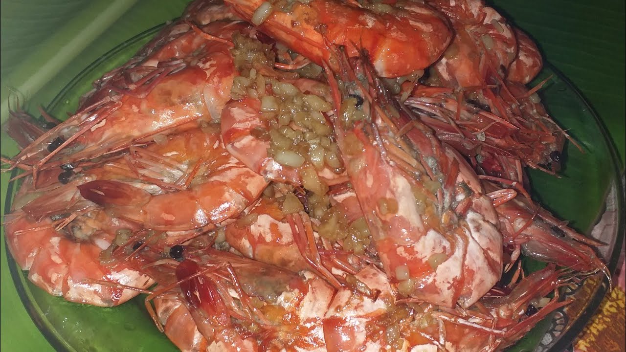 GARLIC PRAWNS(Sugpo)| LUTONG PINOY| PANLASANG PINOY - YouTube