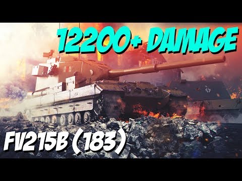 Death Star & 12.2k dmg | FV215b (183) | World of Tanks
