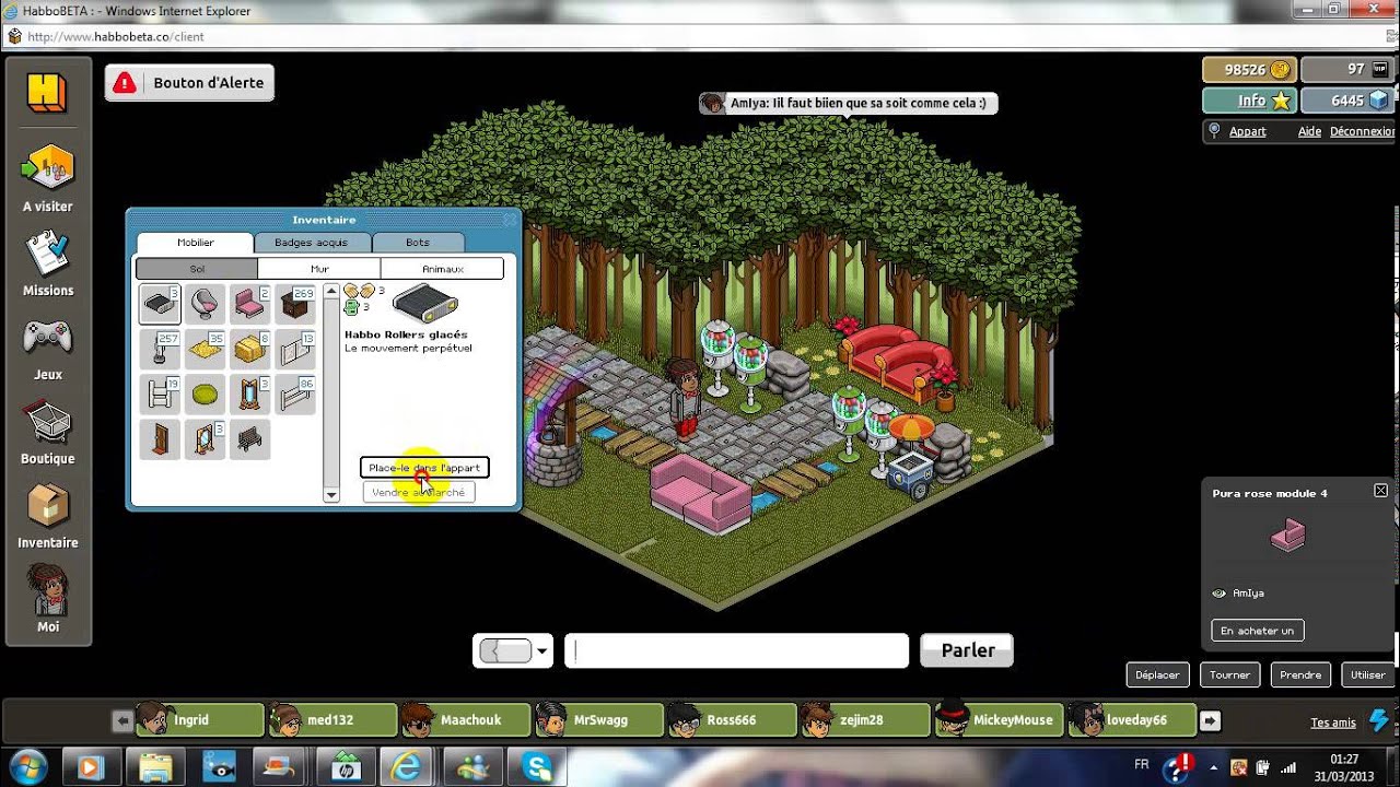 Comment faiire un land eau pour BéBé sur Habbobeta ! ;) - YouTube