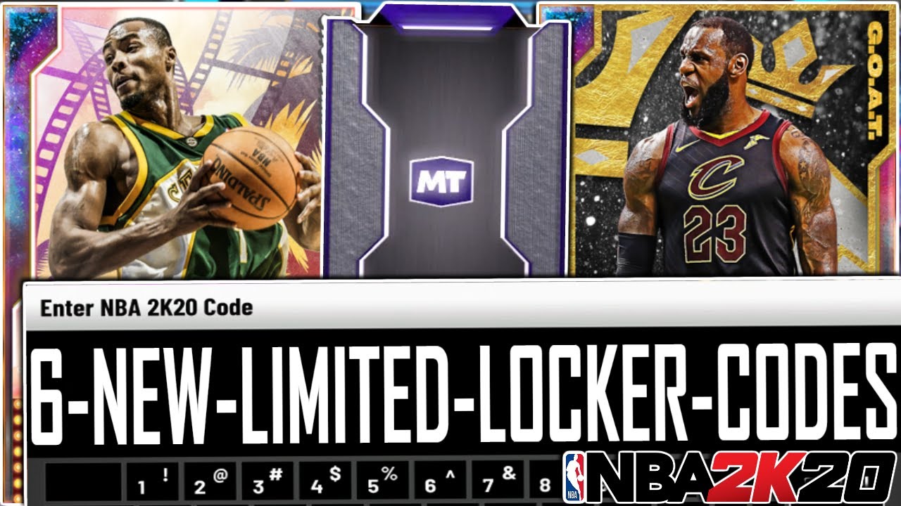 6 *INSANE* NEW LIMITED LOCKER CODES 2K20 + MULTIPLE FREE PROMO PACKS ...