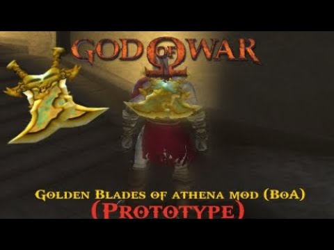God Of War Chain Of Olympus Golden Blades mod - YouTube