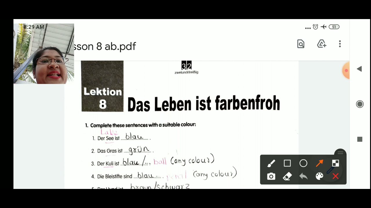 So geht das 0 German Arbeitsheft Lektion 8. Das Leben ist farbenfroh ...