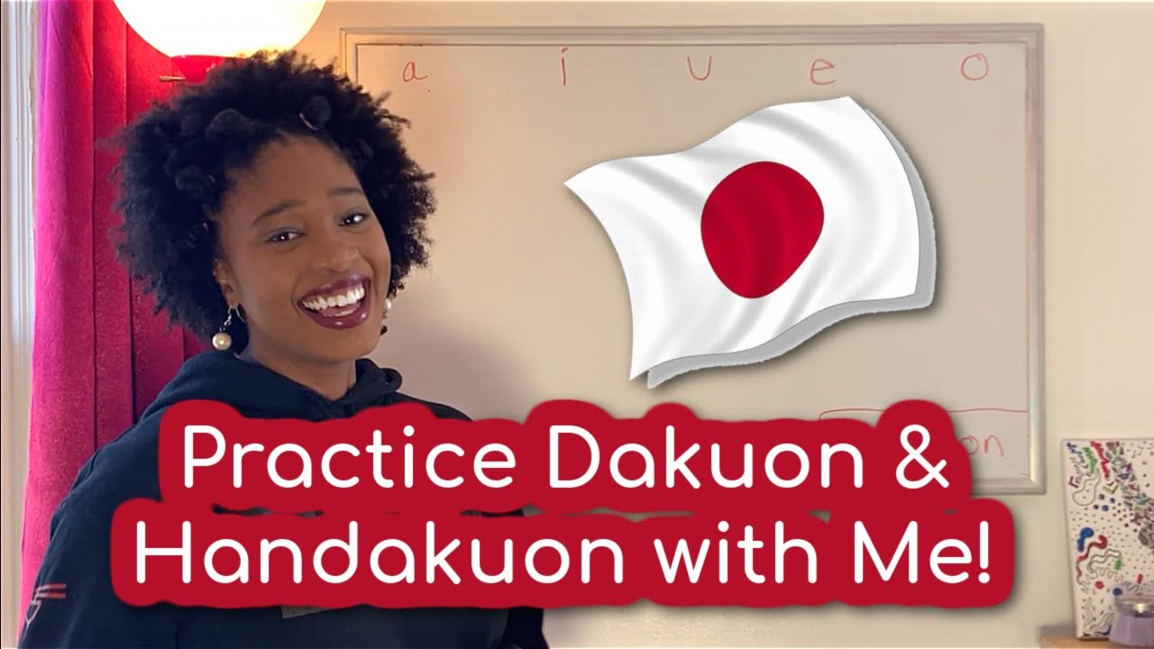 Learn How to Write Dakuon & Handakuon w/ Me!! || Japanese Journey ...