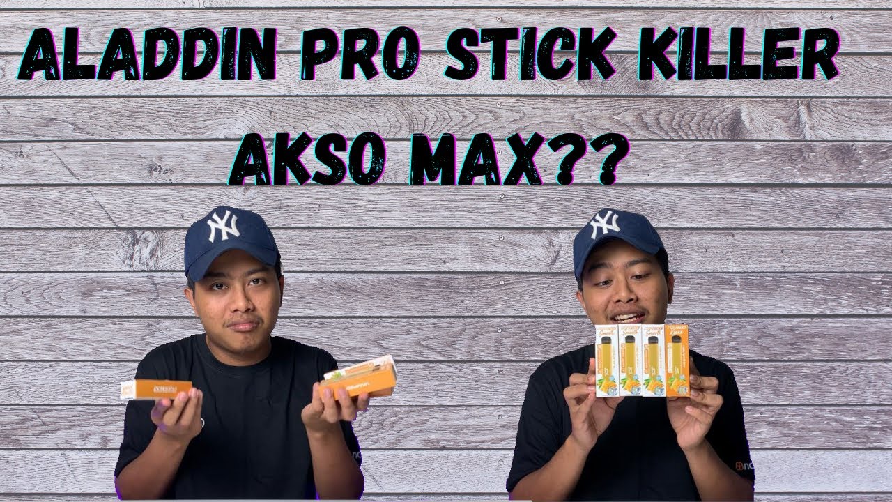 ALADDIN PRO STICK KILLER AKSO MAX DISPOSABLE - YouTube