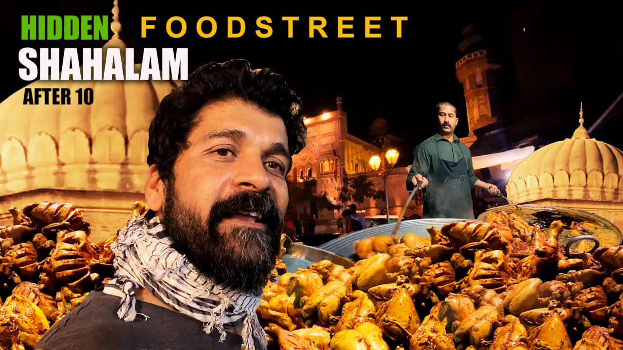 LAHORE NIGHT FOOD market | Ultimate PAKISTANI FOOD TOUR | Lahori ...