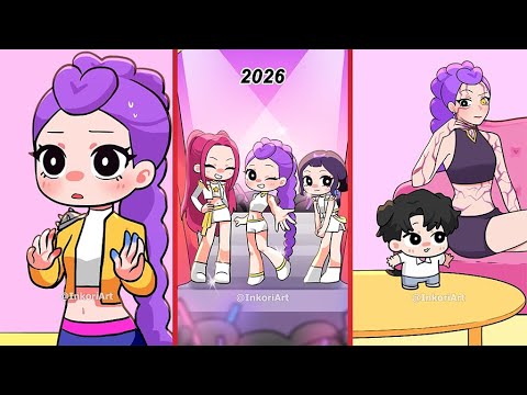 Jinu and Rumi Compilation – 2016 vs 2026 - Rumi Zoey and Mira | Demon Slayer Kpop