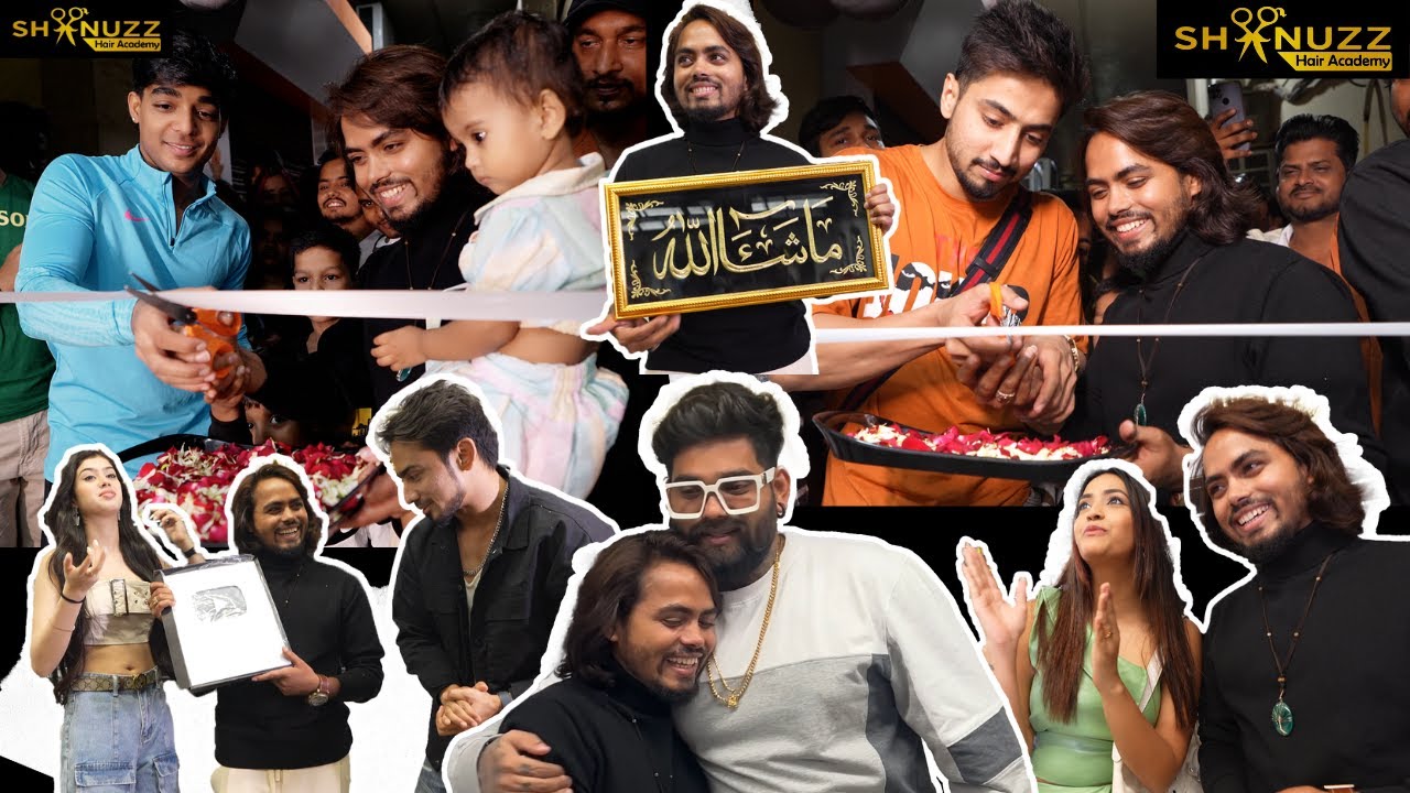Shanuzz Academy Inauguration Ceremony 🤩| Shanuzz Salon - YouTube