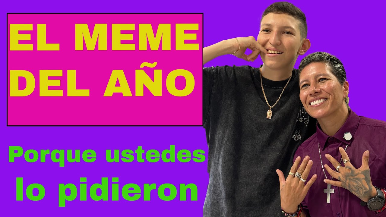 El meme del año. Por fin me encontré con Cris Valencia 😂 " - YouTube