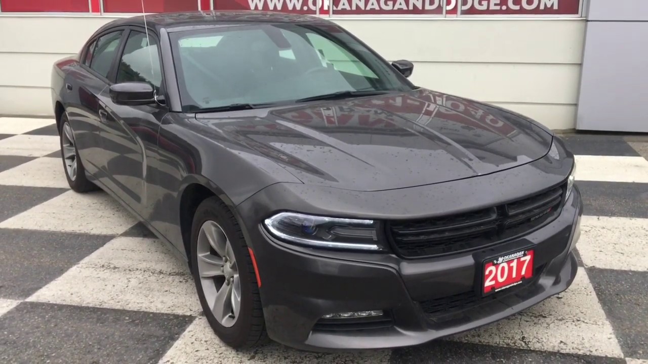 2017 Dodge Charger | SXT | V6 | RWD | Okanagan Dodge | - YouTube