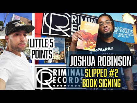 Comic Book Signing @ Criminal Records in Little Five Points ATL w ...