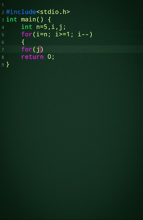 121 C Pattern Programming👨‍🏫📓 C Language Tutorial For Beginners Shorts