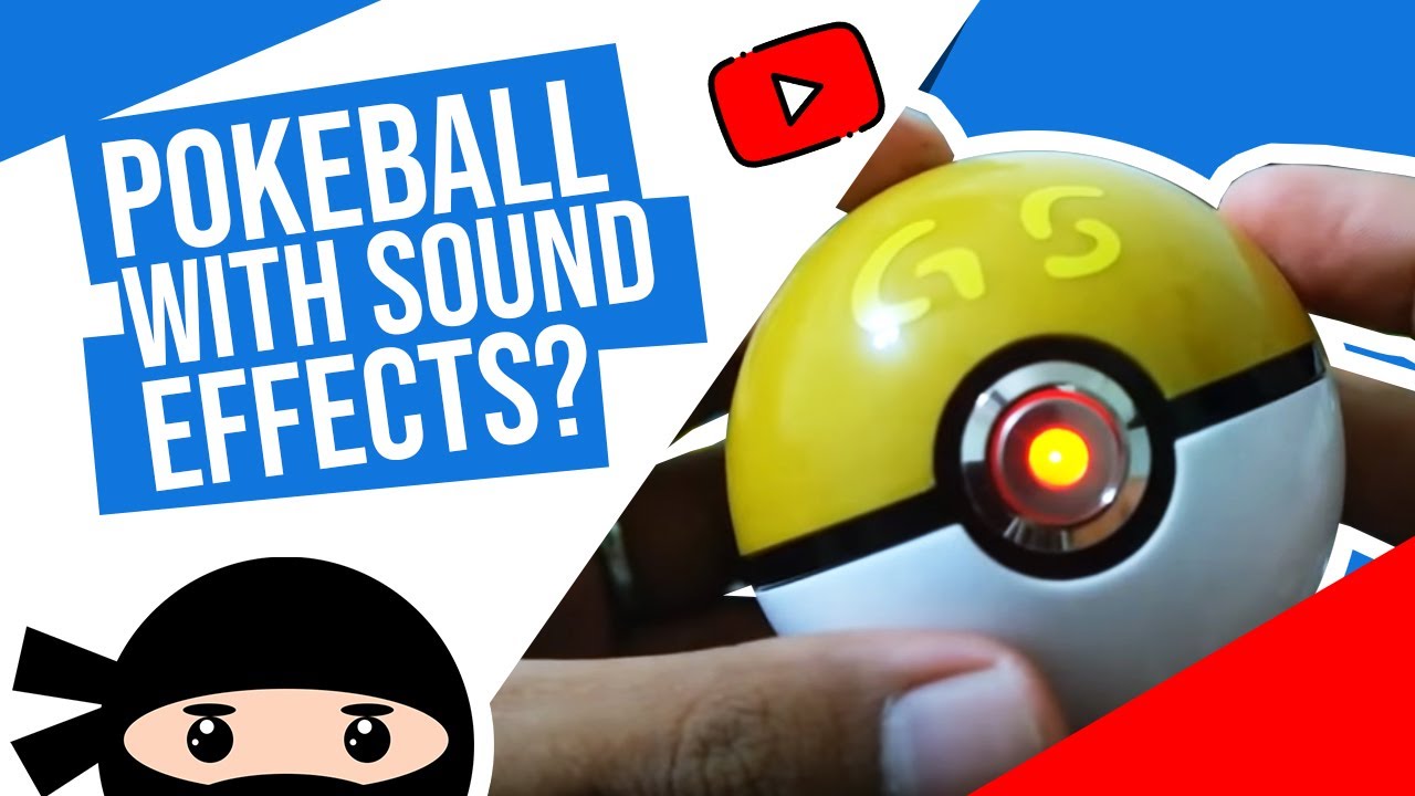 Shaking and Vibrating with Sound Toy Pokeball Demo - YouTube