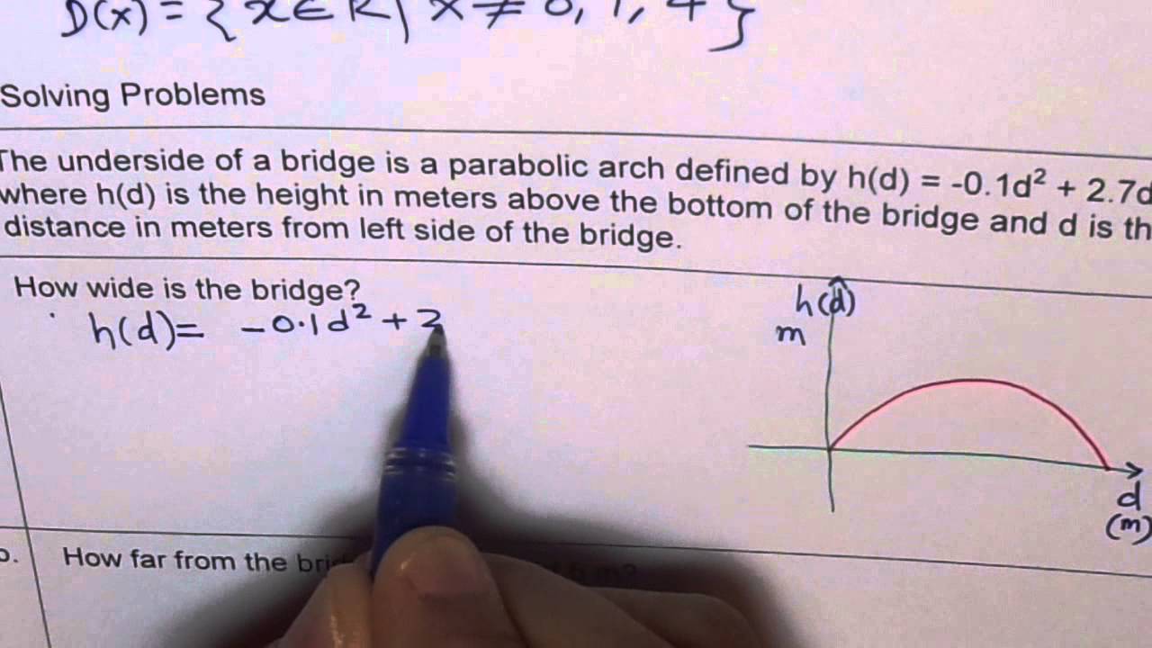 Factoring Applications Problem Solving - YouTube