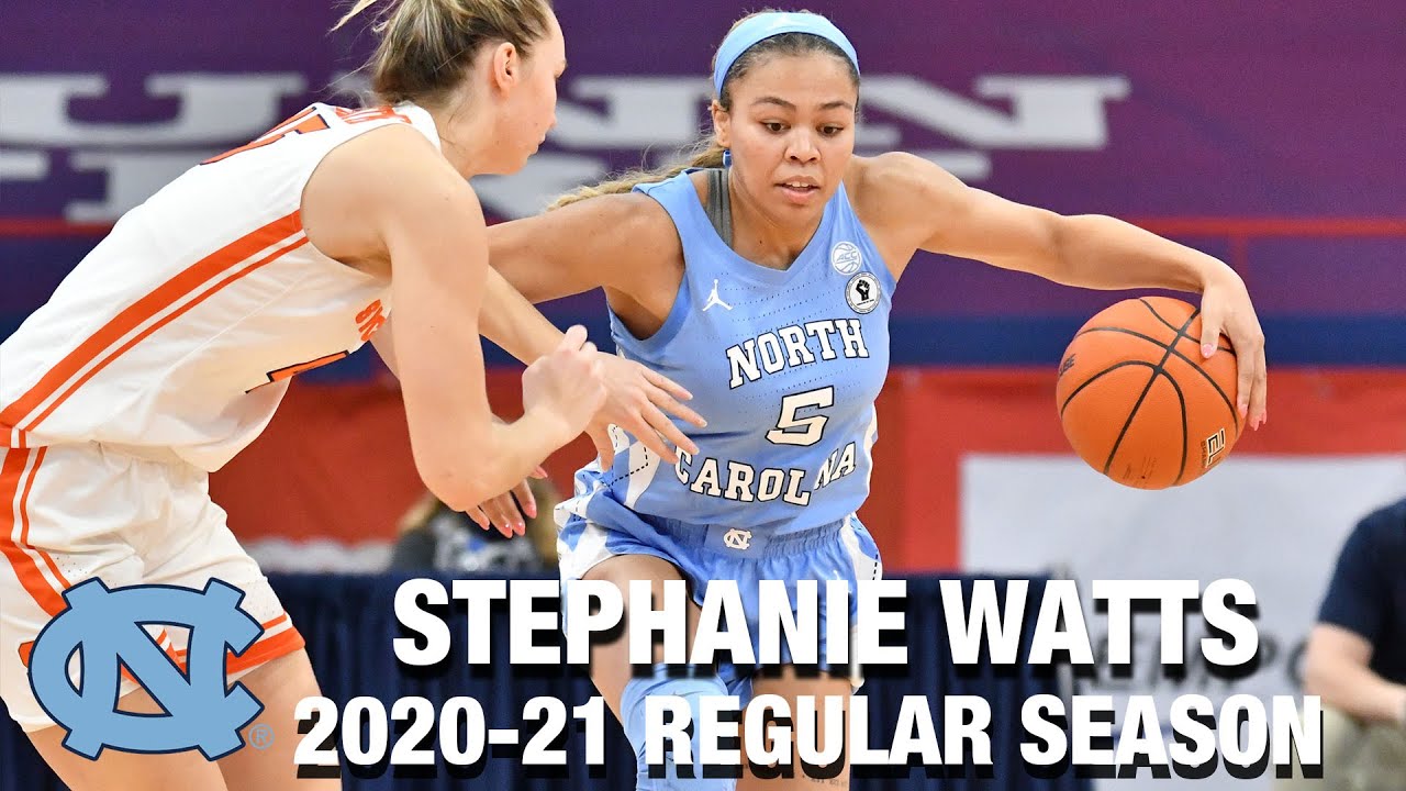 Stephanie Watts 2020-21 Regular Season Highlights | Noth Carolina Guard ...