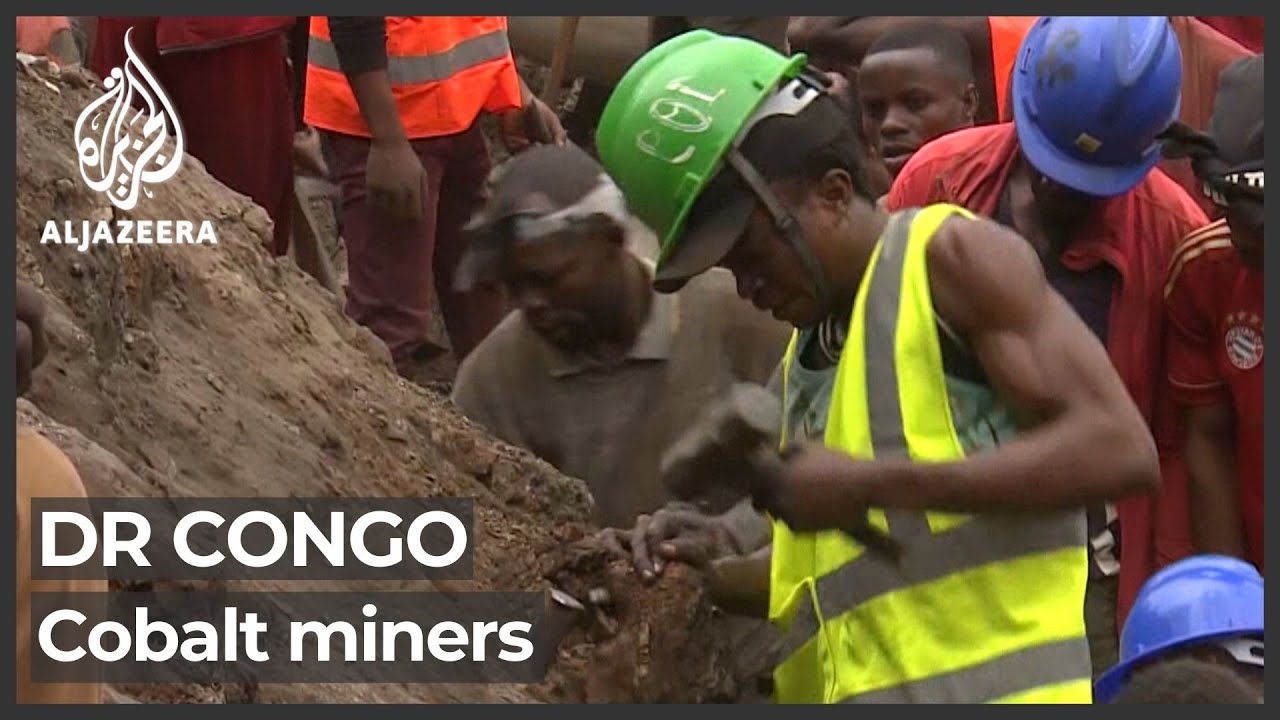 Green energy: DR Congo push to improve cobalt miners' safety - YouTube