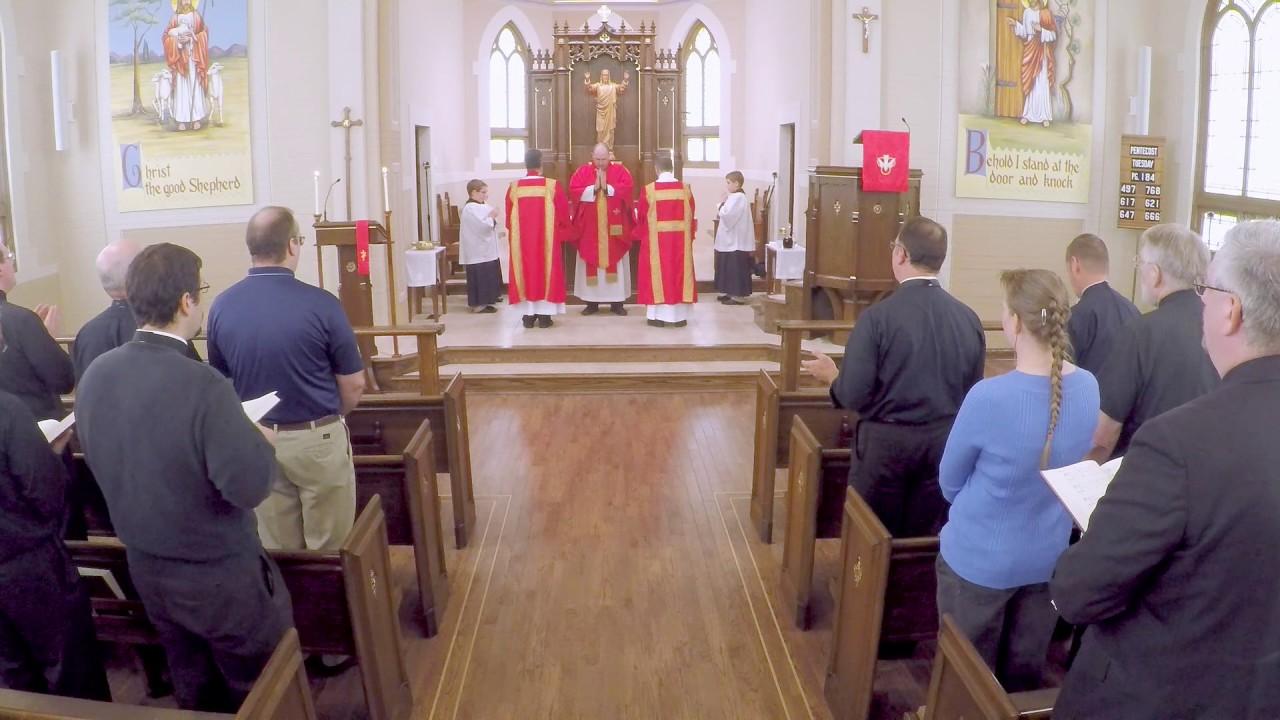 The Form of the Divine Service - an instructional video for seminarians ...