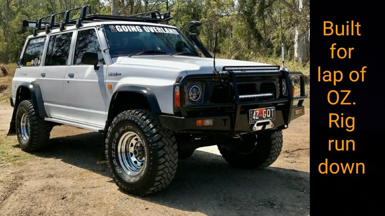 Big Lap of Australia rig rundown Ep2. Nissan GQ Patrol review, set up ...