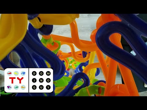 GIANT COLORFUL Marble Run Tower! Awesome Marble Race! - YouTube