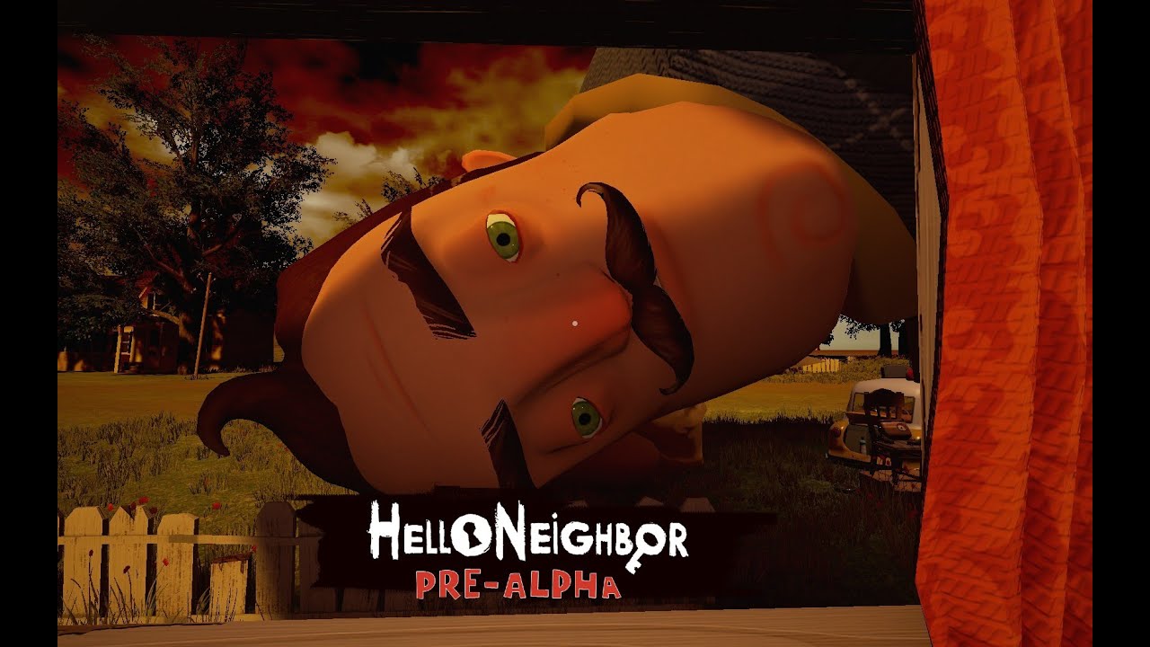 Hello Neighbor Pre alpha - YouTube