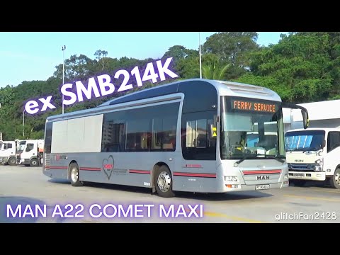 Ex SMB214K COMET MAXI on Ferry Service | MAN NL323F A22 Gemilang ...