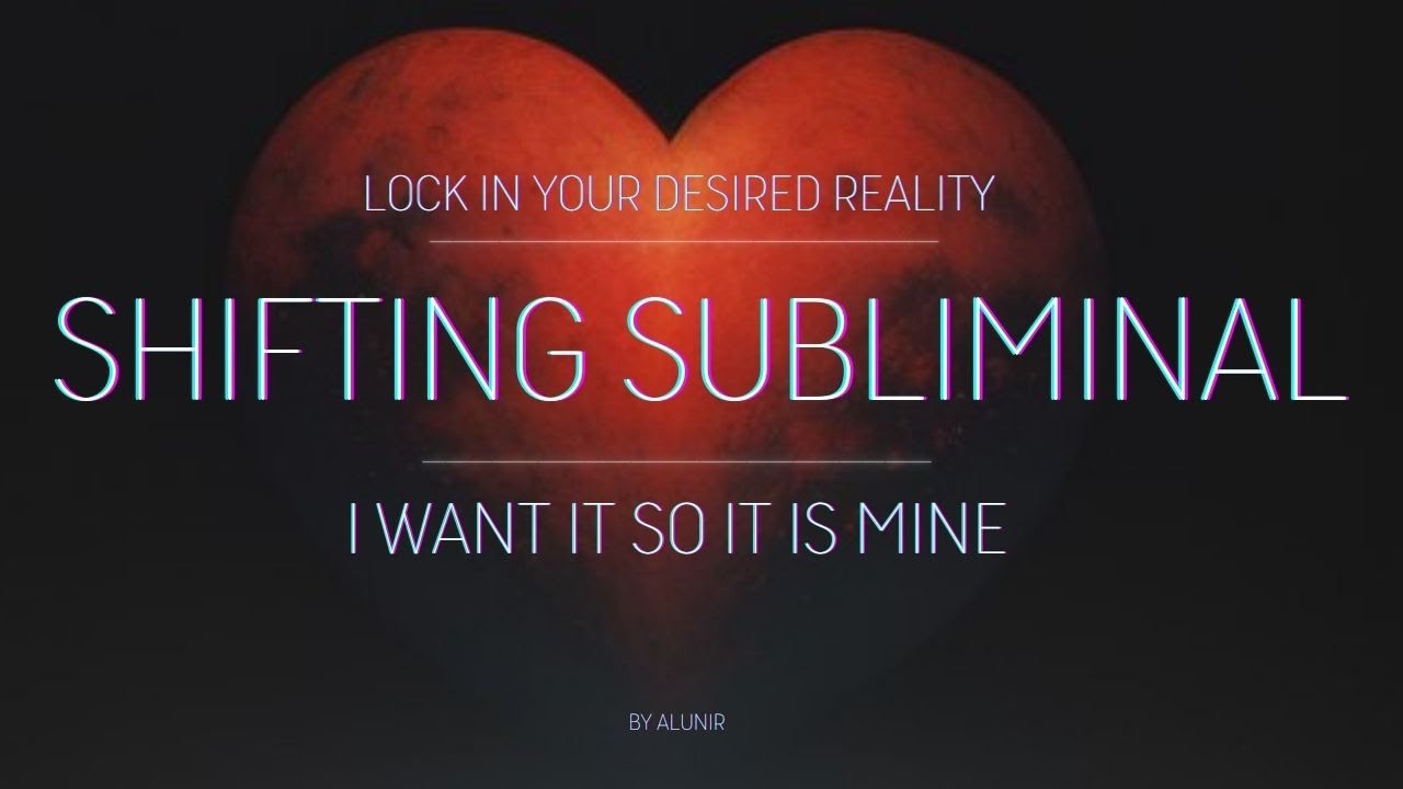 LOCK IN YOUR DESIRE & SHIFT | Neville Goddard inspired Reality Shifting Subliminal - YouTube