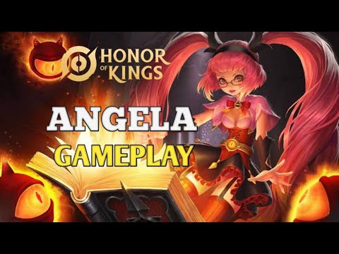 gameplay angela honor of kings || honor of kings hok #mlbb #hok # ...