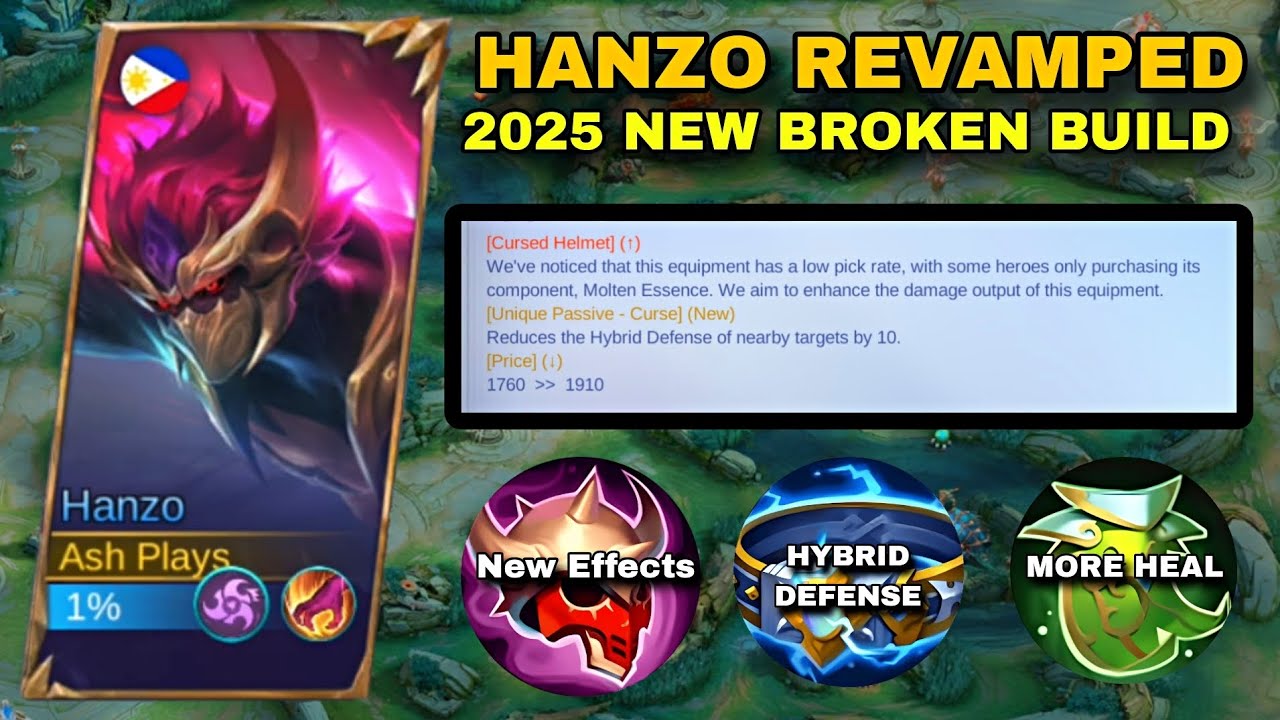 HANZO REVAMPED WILL STEAL THE SPOTLIGHT IN 2025 ( Hanzo Broken Build ...