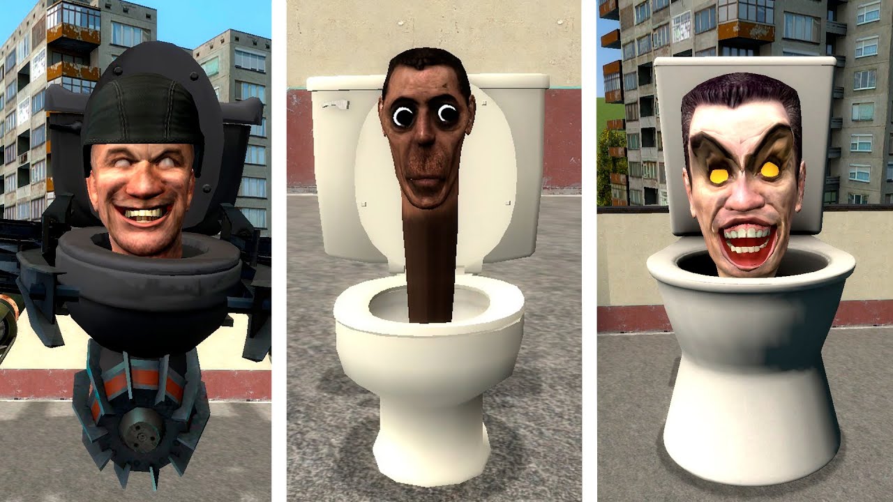 WHICH TOILET IS THE STRONGEST: OBUNGA TOILET /BIG TOILET OR G-MAN ...