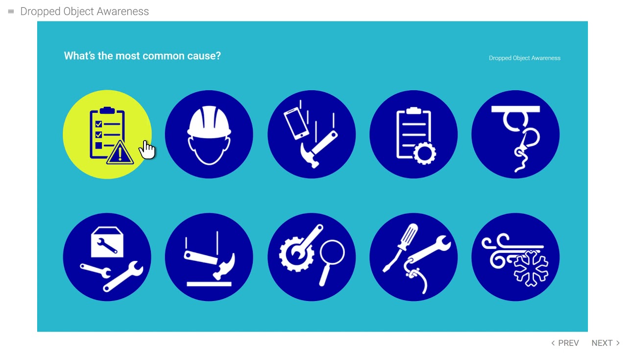 Dropped Object Awareness e-learning - YouTube