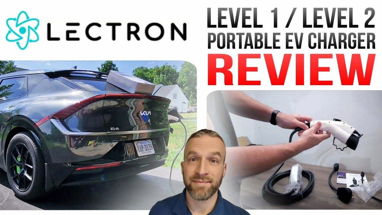Lectron Level 1 / Level 2 Portable EV Charger Unboxing and Review - YouTube