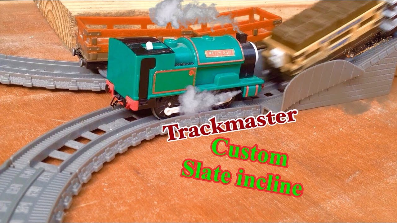 Thomas Trackmaster CUSTOM SLATE INCLINE RAILWAY Review and ...