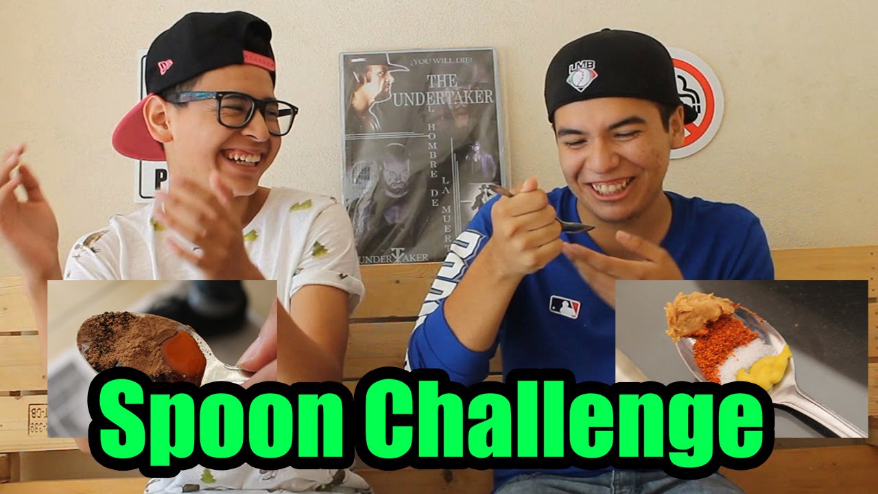 Spoon Challenge | Tirandola Toda - YouTube