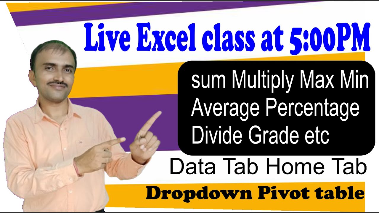 Microsoft Excel Live - YouTube