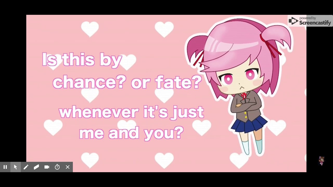 ddlc forever song made by oreo i singed it - YouTube