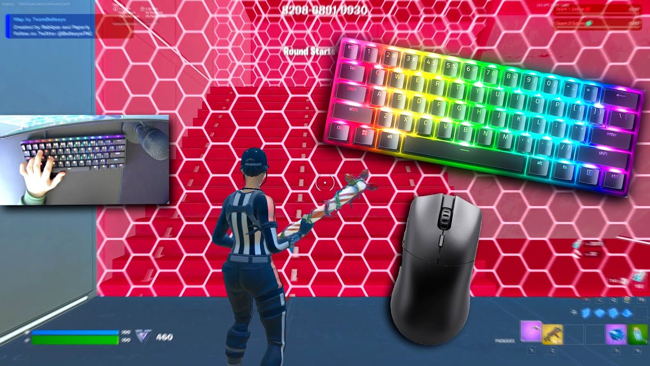 Razer Huntsman Mini ASMR😴Piece Control 1v1🏆Satisfying Keyboard Sounds ...