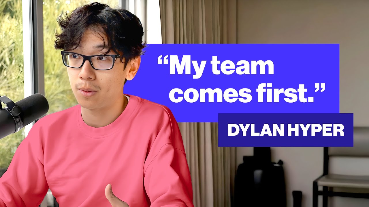 I gave up millions to hire friends: Dylan Hyper’s story - YouTube