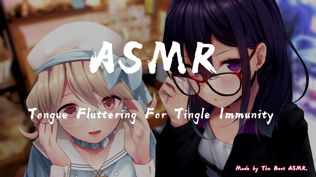 【The Best ASMR】😛Tongue Fluttering Sounds😛 | Ear Massage | For Tingle ...