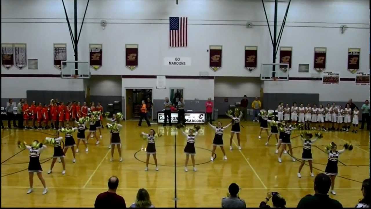 2012-10-16 CJHS Dance Team - School Song - YouTube