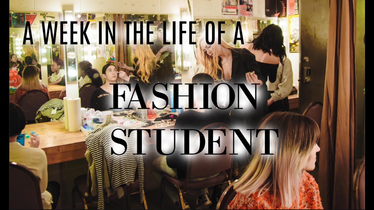 A WEEK IN THE LIFE OF A FASHION STUDENT - YouTube